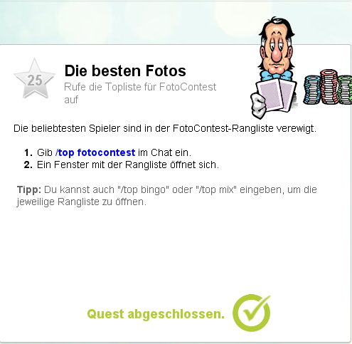 Quest: Die besten Fotos (25 Punkte) – Knuddels-Wiki