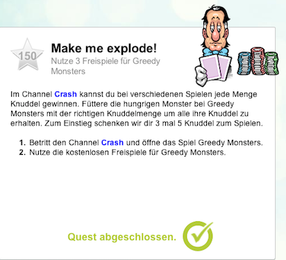 Quest: Make me explode! – Knuddels-Wiki