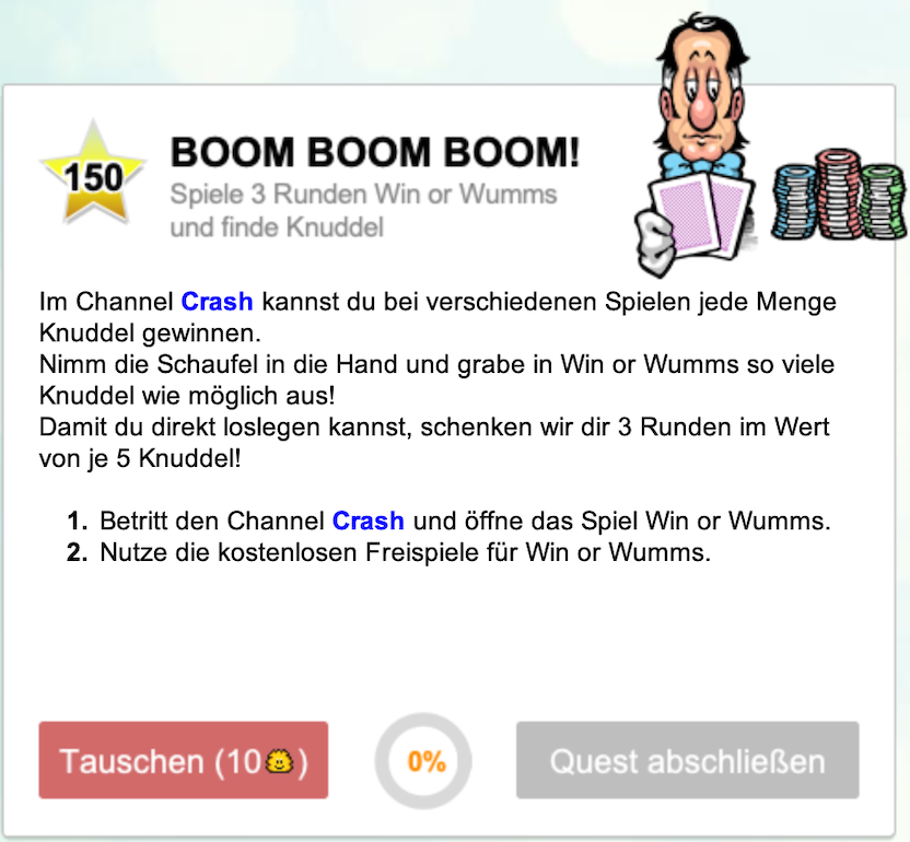 Quest: BOOM BOOM BOOM! – Knuddels-Wiki