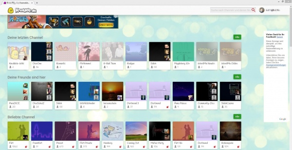 Neue Startseite – Knuddels-Wiki
